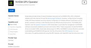 How to install NVIDIA GPU Operator in OpenShift 4 – Open Sourcerers