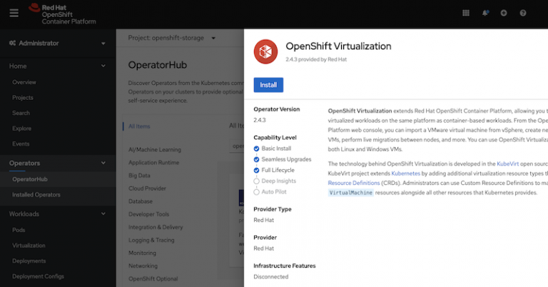 First Steps with OpenShift Virtualization – Open Sourcerers