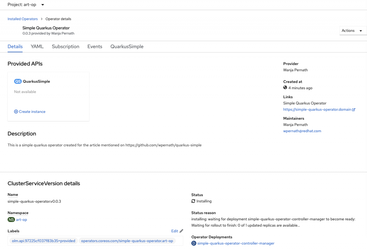 Automated Application Packaging And Distribution with OpenShift - Helm Charts and Operators ...