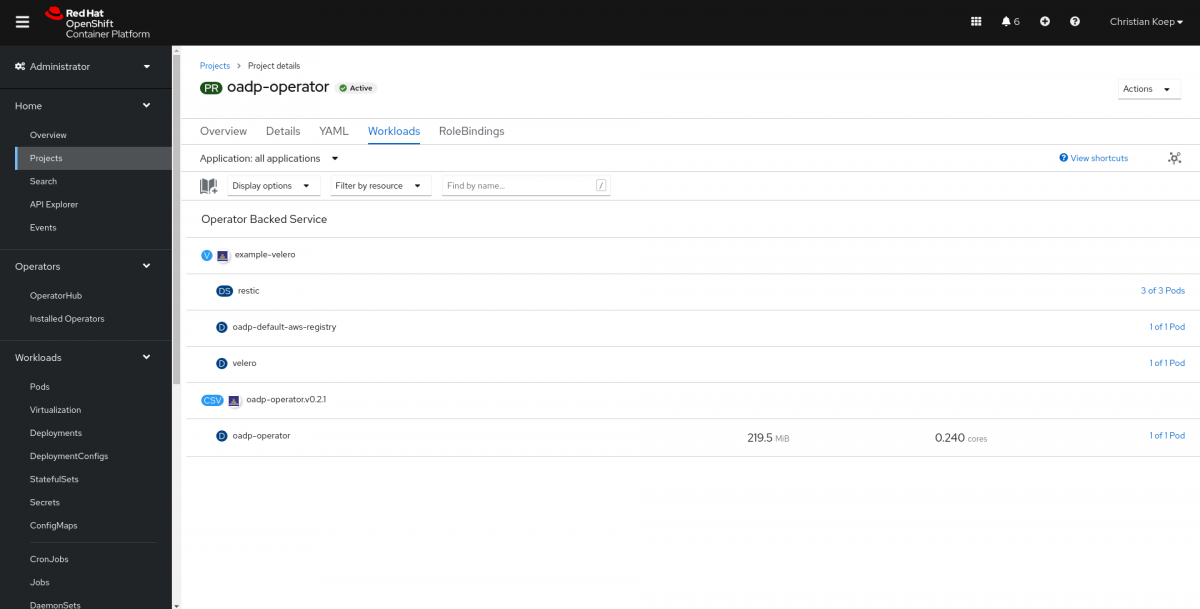 Backup And Recovery With Openshift Apis For Data Protection Oadp Open Sourcerers