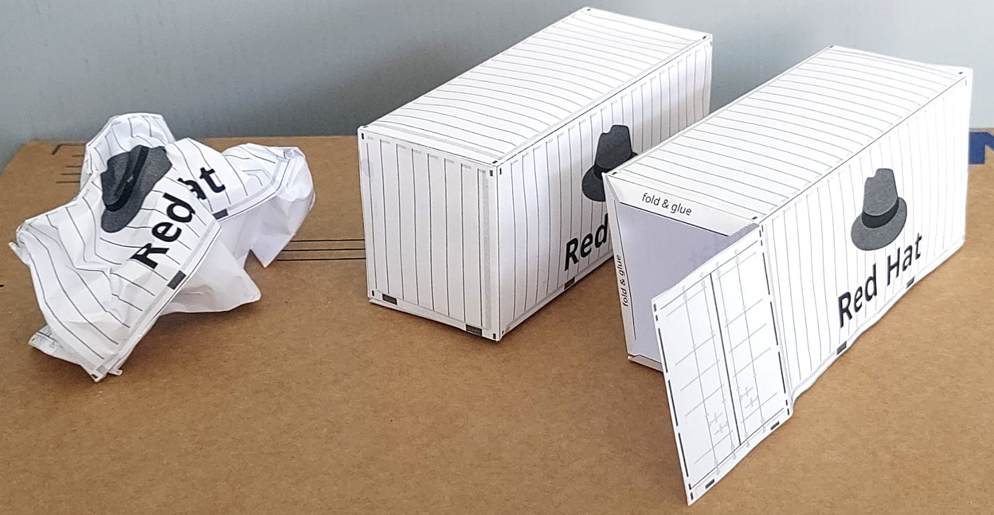 Cardboard OpenShift cluster – Open Sourcerers