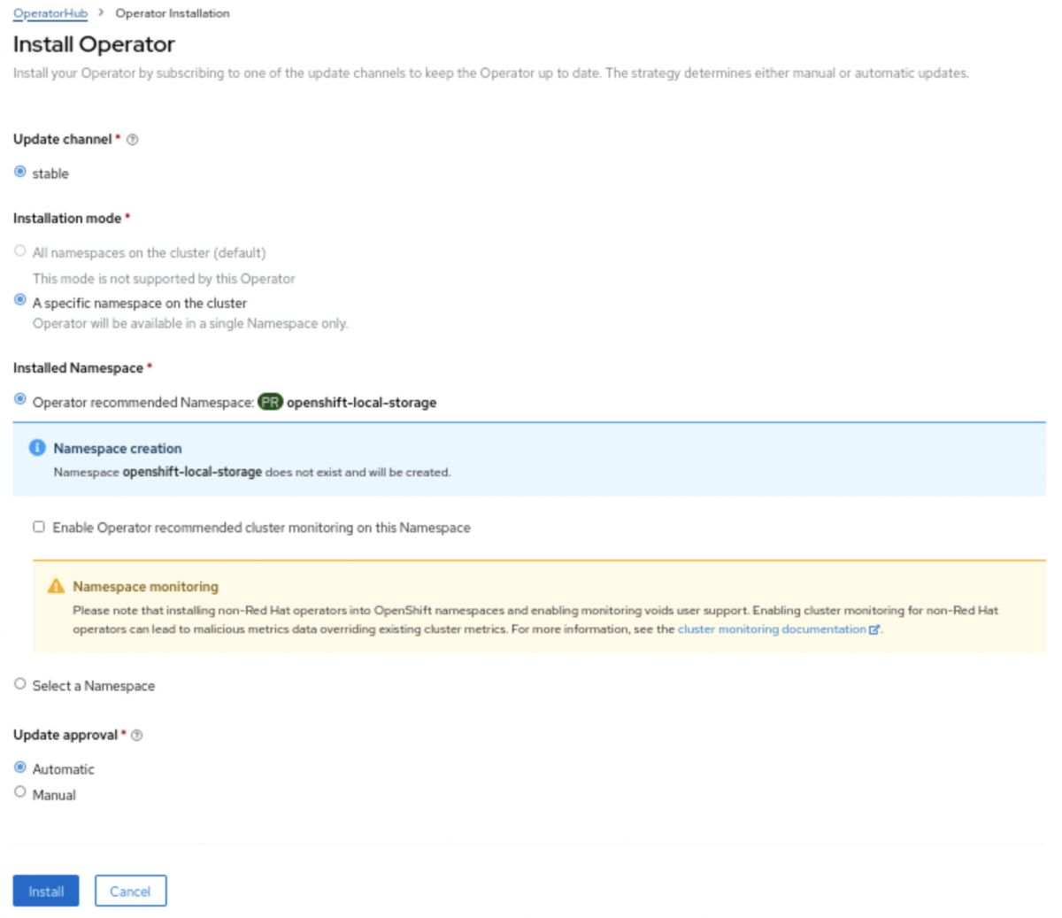 How to install OpenShift Data Foundation (ODF) 4.11 in a disconnected ...