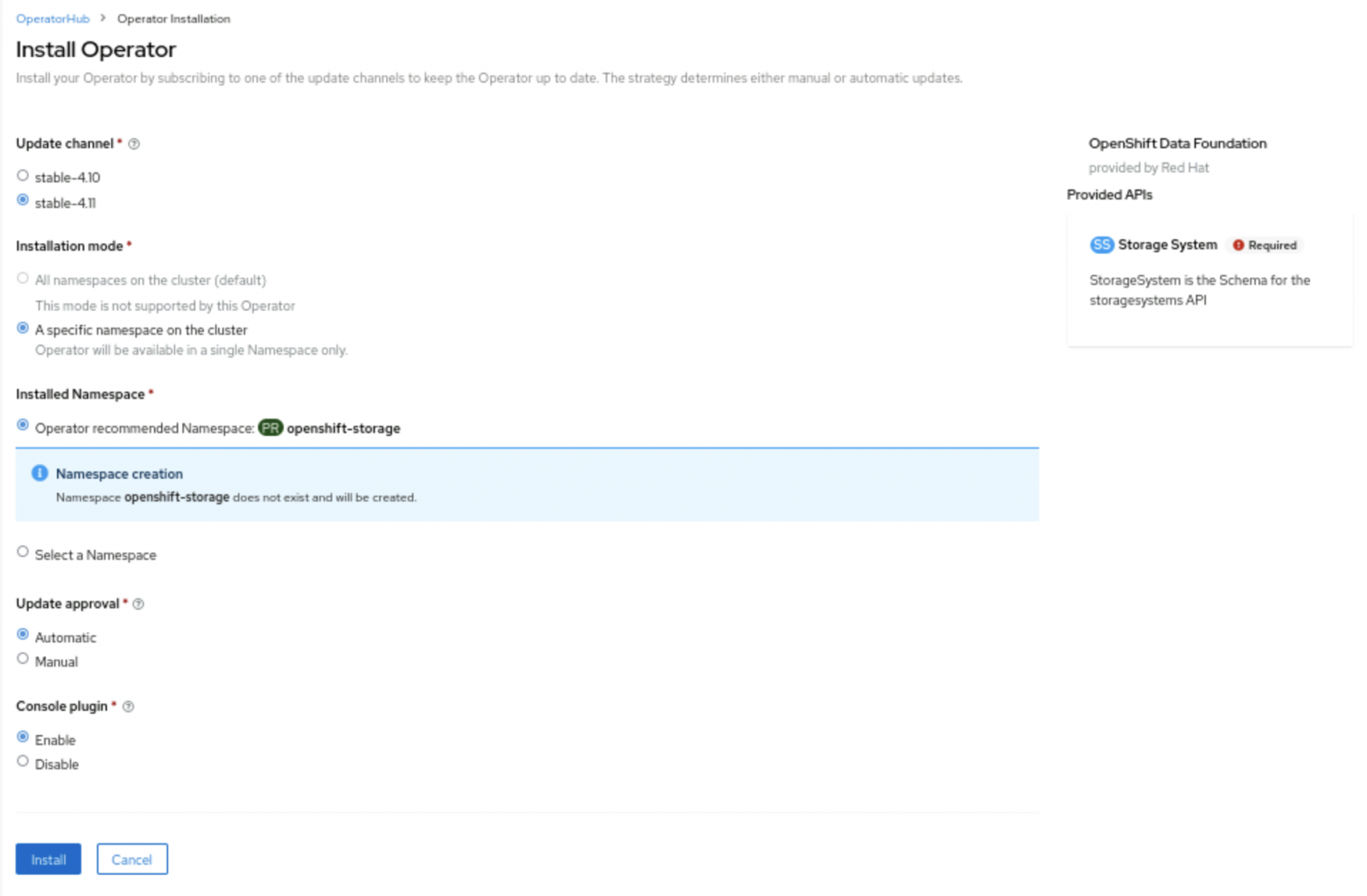 How to install OpenShift Data Foundation (ODF) 4.11 in a disconnected or air-gapped VMware ...