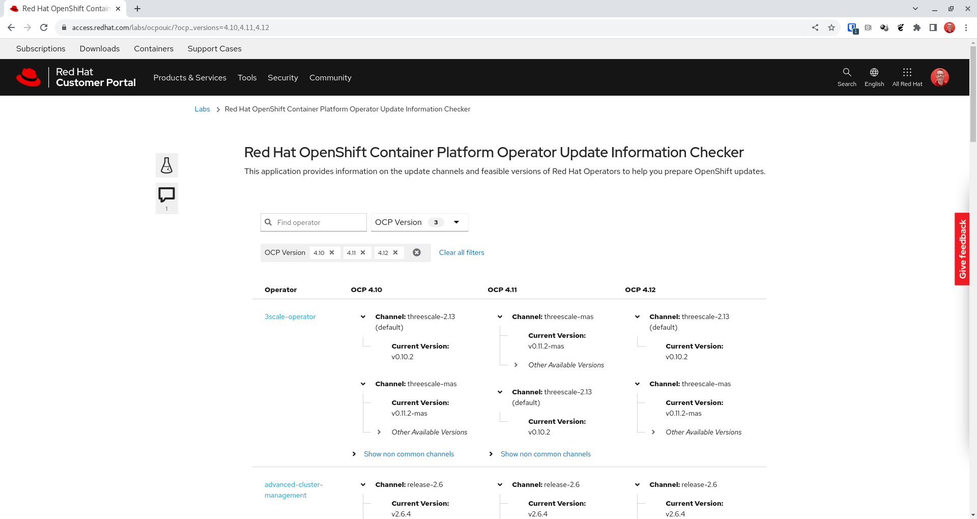 The Operator Update Information Checker – Open Sourcerers