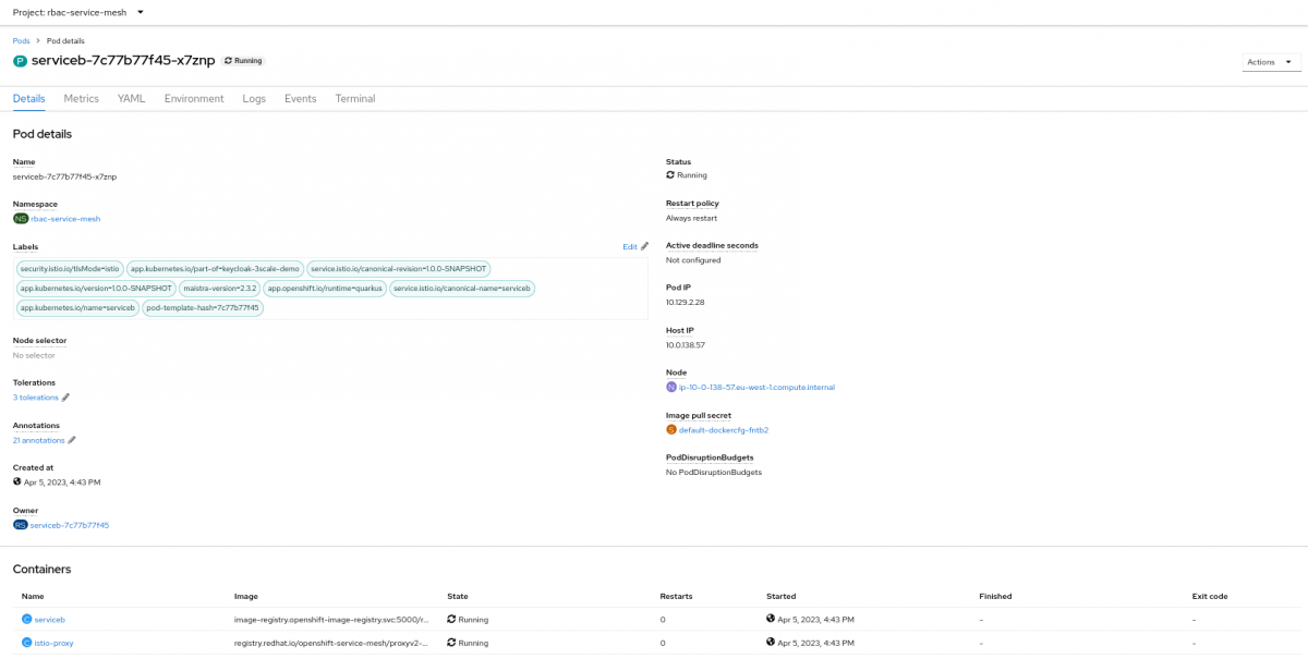 How to secure microservice applications with role-based access control ...