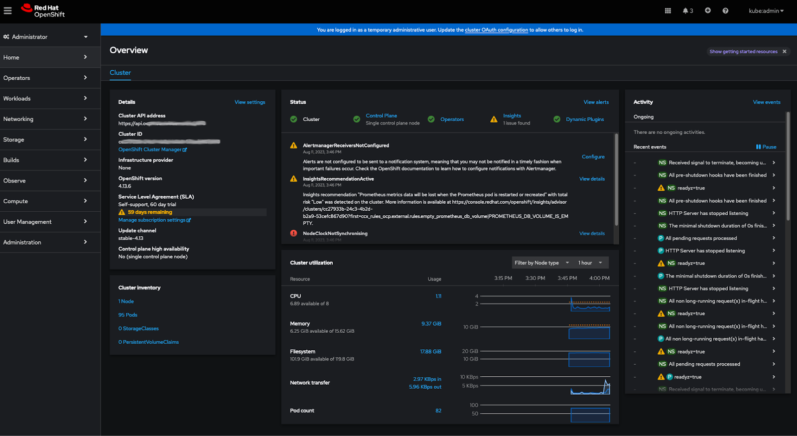Quick start guide to the smallest OpenShift cluster for Windows workload
